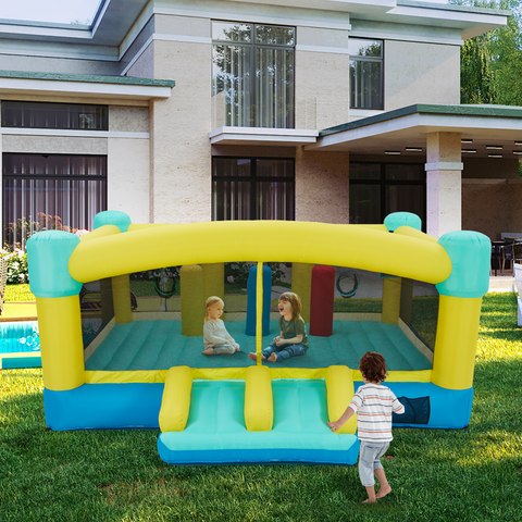 EROMMY Inflatable Trampoline Bounce House for Kids, Heavy Duty 840D Ox ...