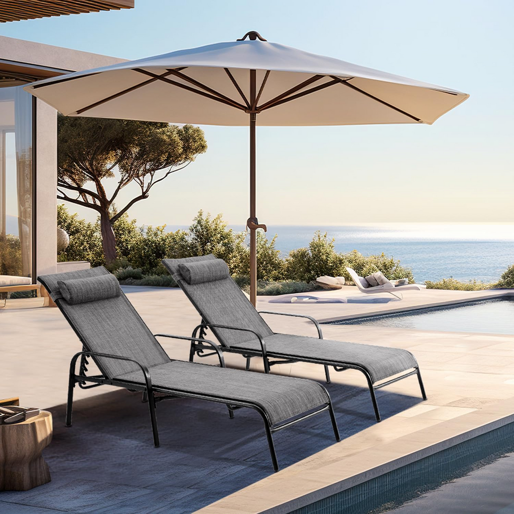 Pool Reclining Chair | Ergonomic & Weatherproof - EROMMY – Erommy